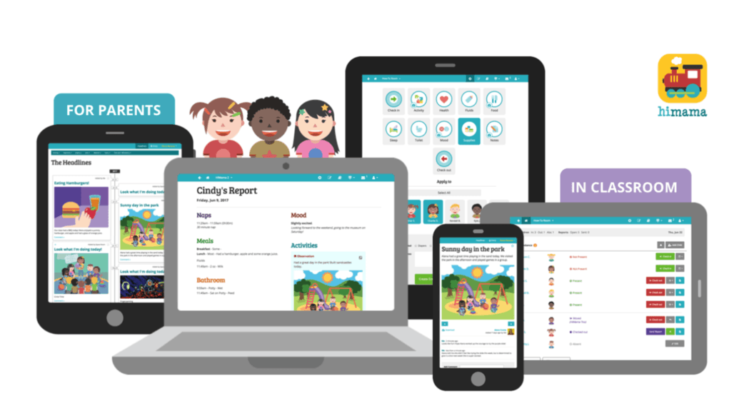 HiMama Example Screenshots | Lillio